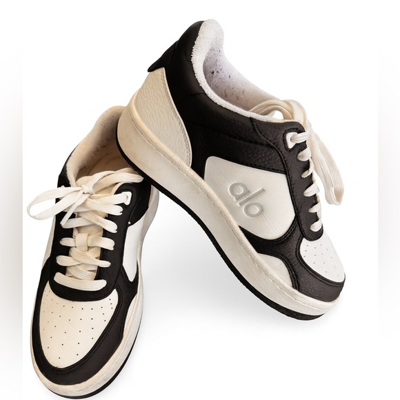ALO Yoga | Shoes | Alo Yoga Black And White Athletic Sneakers | Poshmark
